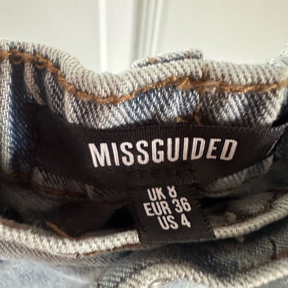 Missguided | Shorts | Missguided Wide Leg High Waisted Denim Shorts ...